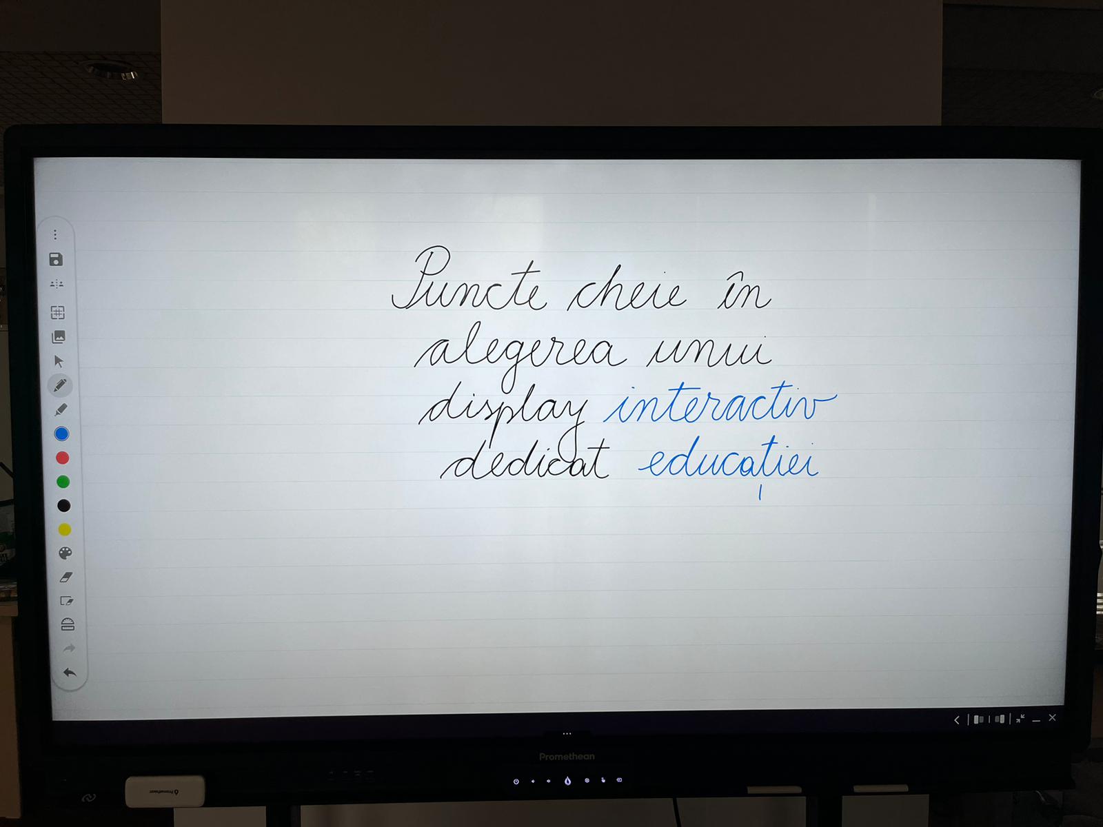 Puncte cheie în alegerea unui display interactiv pentru educație ...